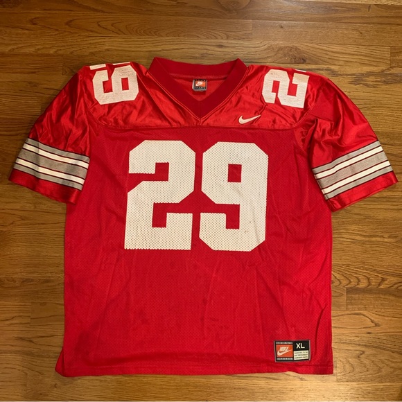 Nike | Shirts | Nike Ohio State Mens Football Jersey 29 Logo Buckeyes ...